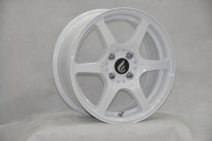 16x7J Flow Form Wheels Matte Black Painted Rims Light Weight for Honda Fit