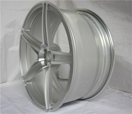 Cheap AMG 21 inch forged wheels Silver 5 Spoke Rims Aluminum 6061