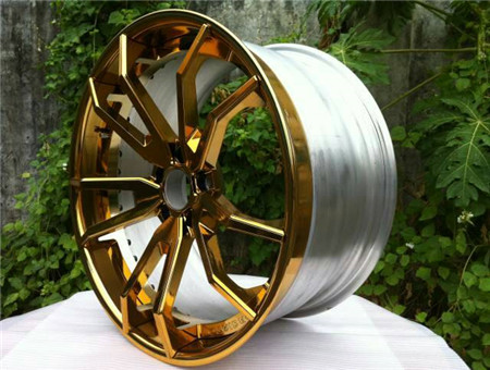 Cheap Custom 20 inch chrome Gold rims for Mercedes Benz design forgiato ...