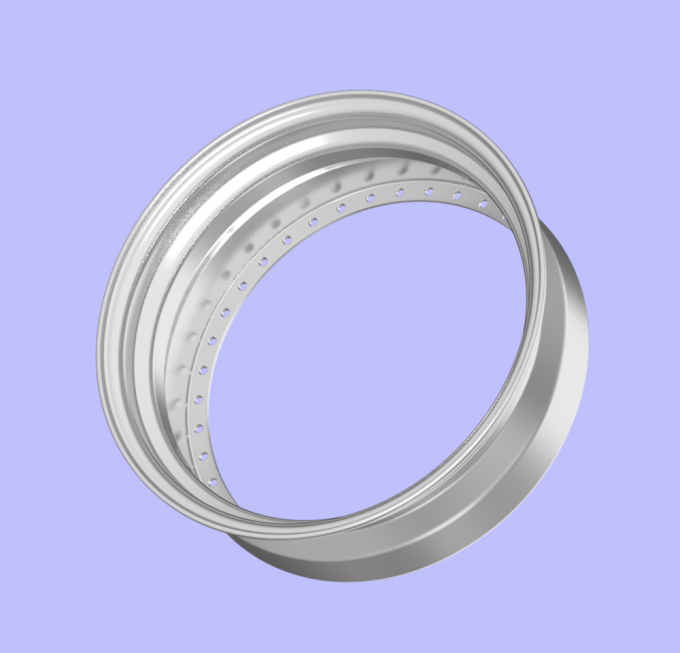 3-Piece Inner Rims Standard Lip Reverse Mount Raw Barrel Aluminum alloy ...