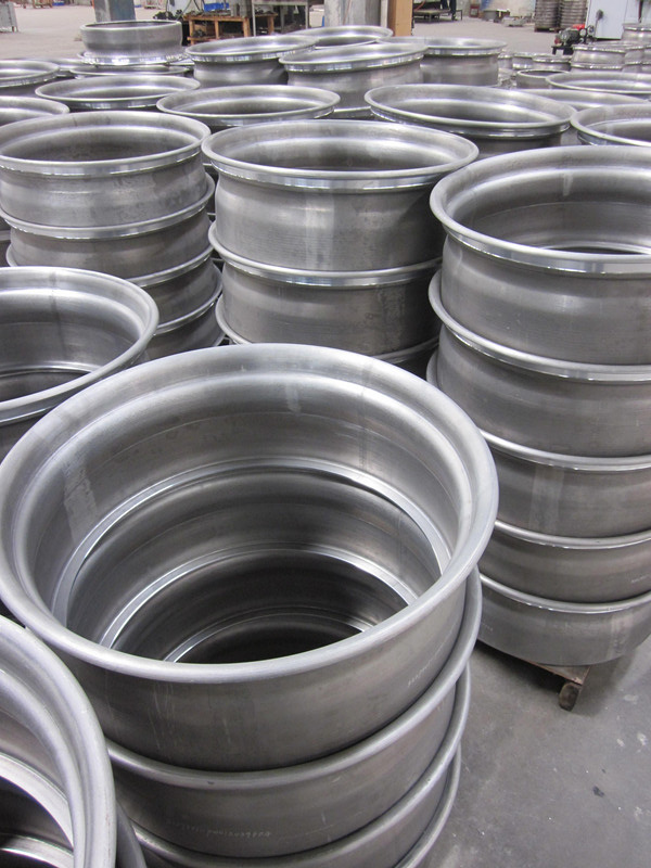 3-Piece Inner Rims Standard Lip Reverse Mount Raw Barrel Aluminum alloy ...