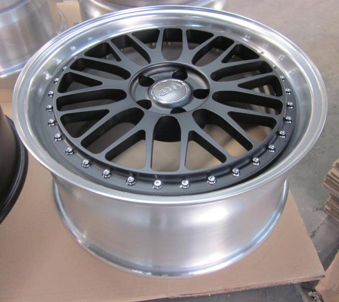 Cheap Replica BBS LM 3 piece wheels 18 inch step lip Porsche forged barrel