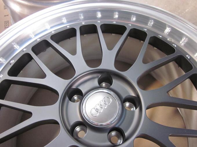 Cheap Replica BBS LM 3 piece wheels 18 inch step lip Porsche forged barrel