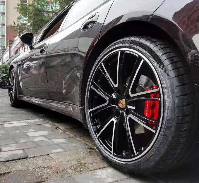 21-Inch Porsche Panamera Exclusive Design OEM Wheel High Gloss Black