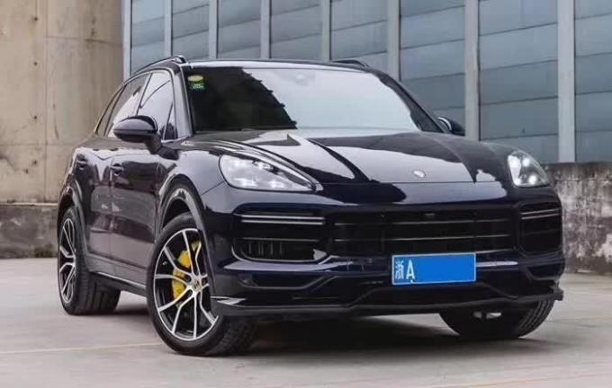 Custom Black High Gloss Painted Porsche Cayenne Exclusive Design Wheel